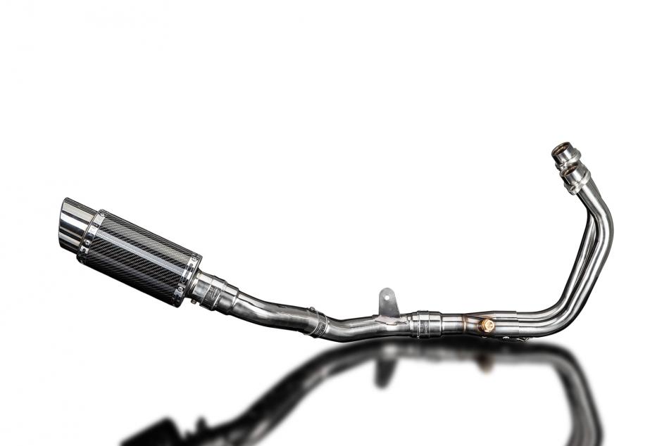 HONDA CMX 500 REBEL 17-25 200MM ROUND CARBON FULL EXHAUST SYSTEM